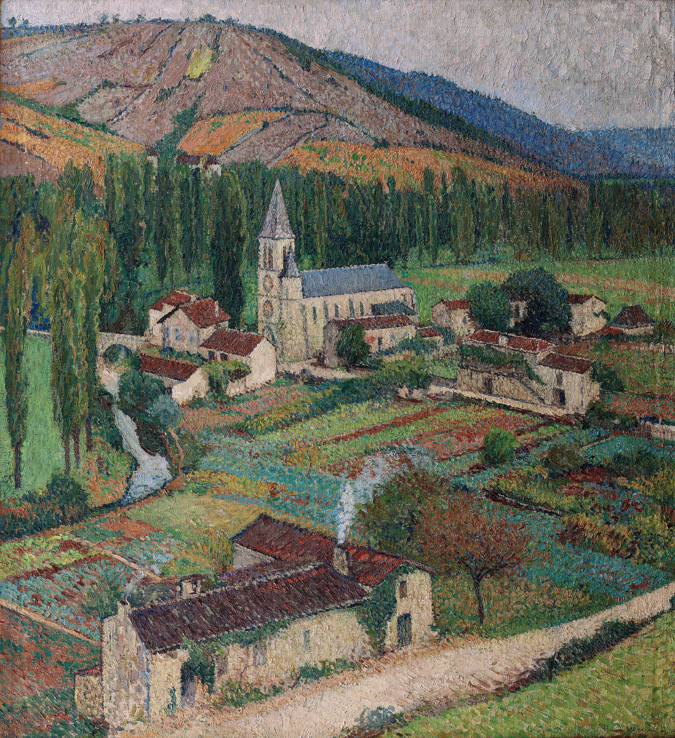 le peintre toulousain Henri Martin